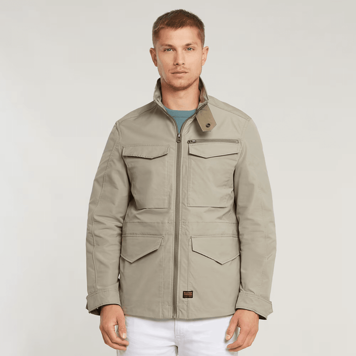 Rovic Slim Field Jacket in Vintage Khaki