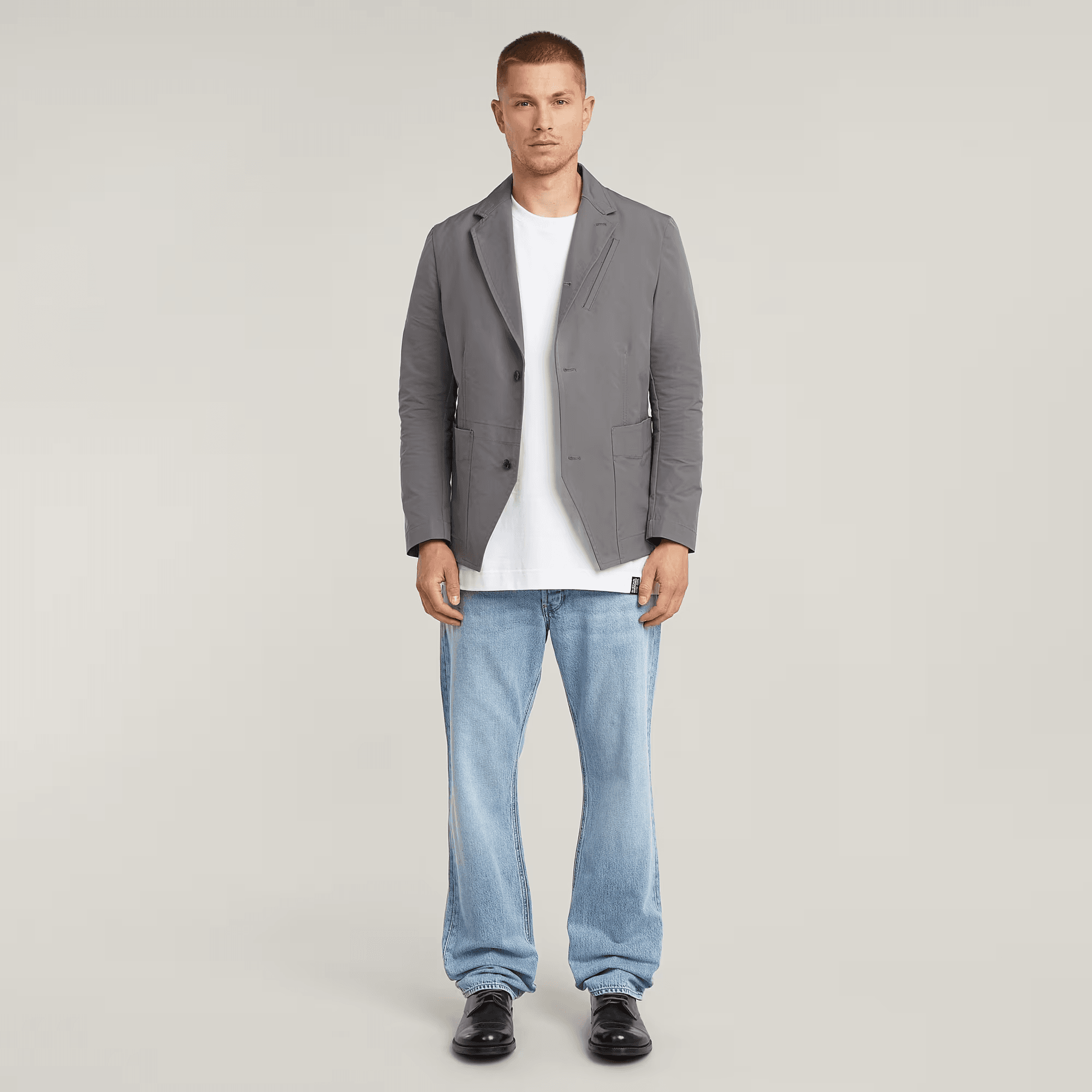 Tech Blazer in Grey