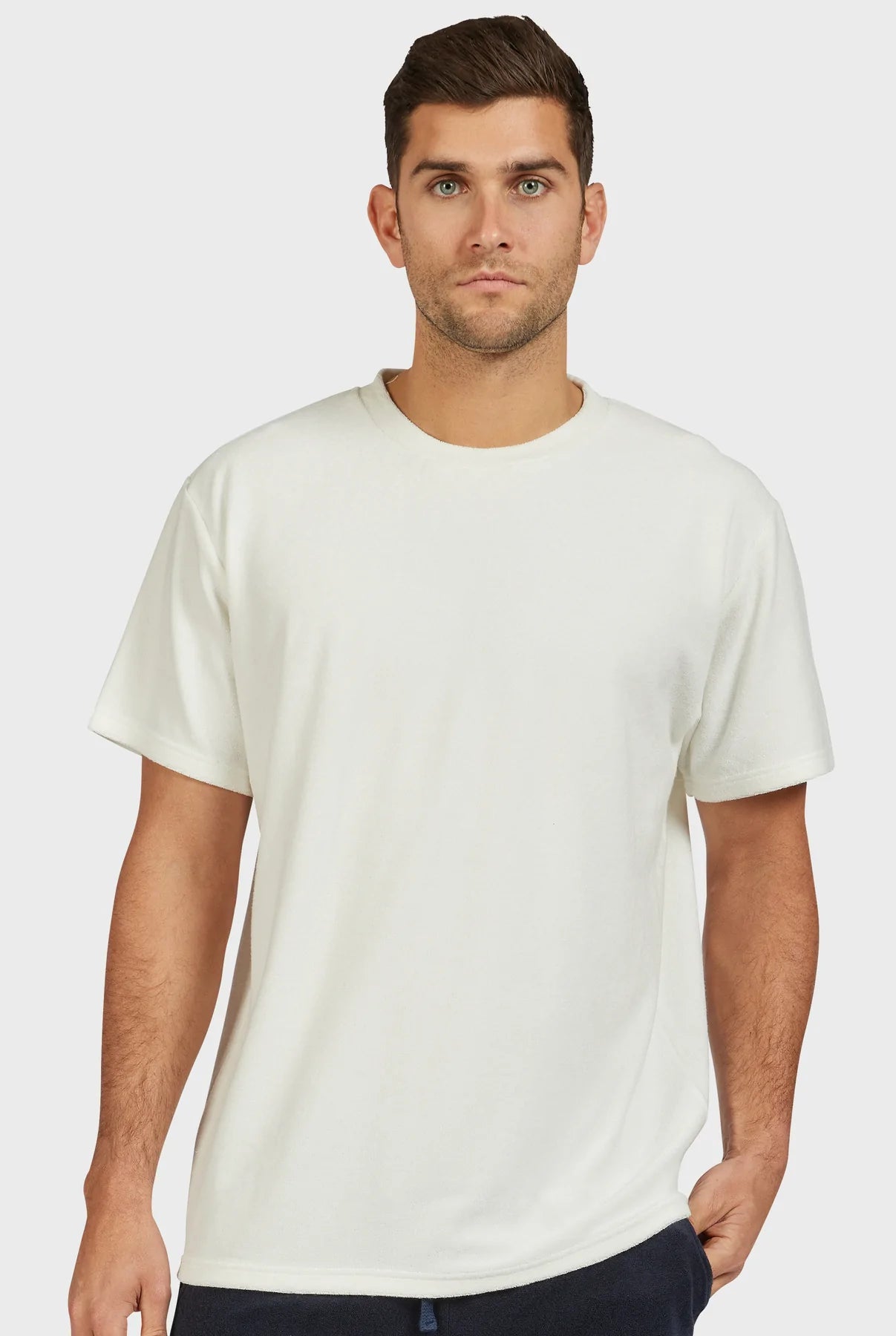 Bond Terry Tee in Natural