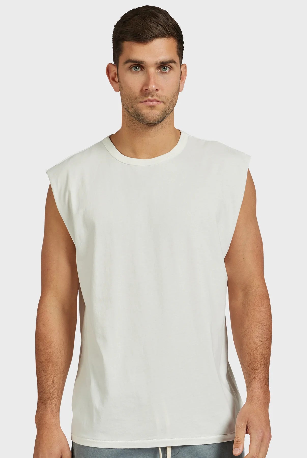 Jimmy Muscle Tee in White