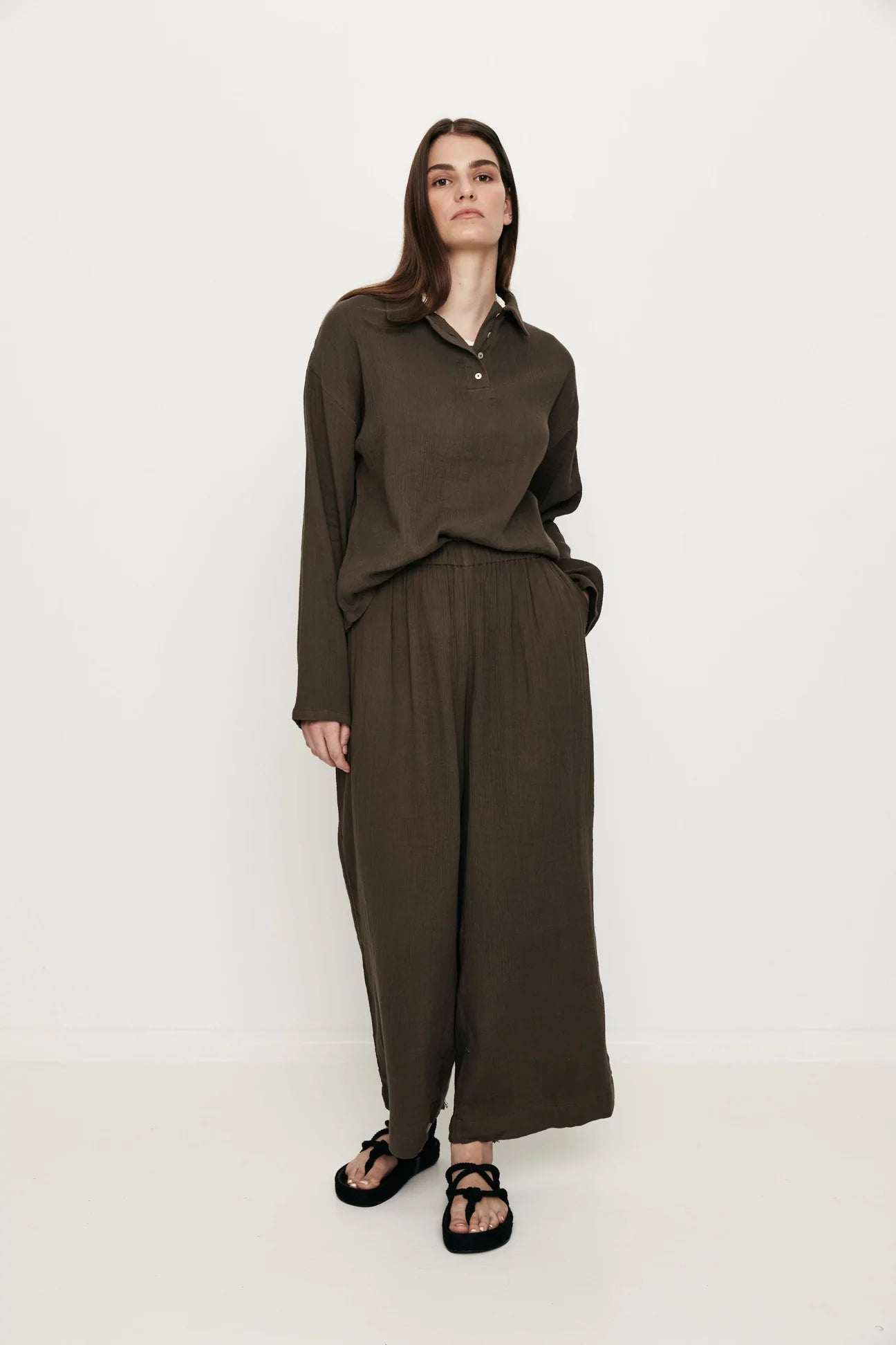 Solar Pant in Cinnamon